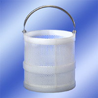 12" x 12" Polypropylene Baskets with One or Two Plastic Girth Supports
